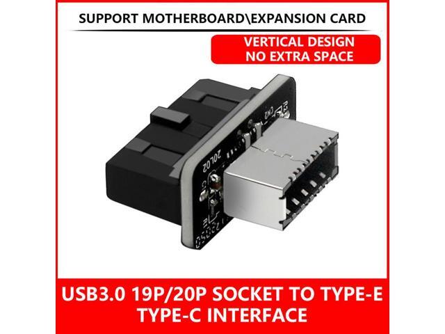 Click here for High-quality USB3.0 19PIN/20PIN to Type-E 90 degre... prices