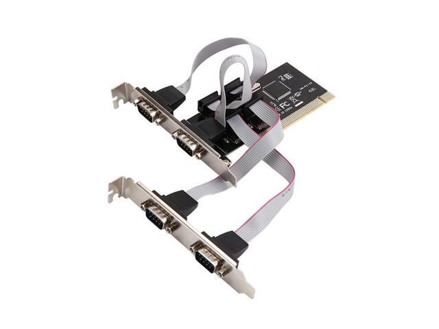 Click here for PCI to serial port COM RS232 db9 4 serial port 9pi... prices