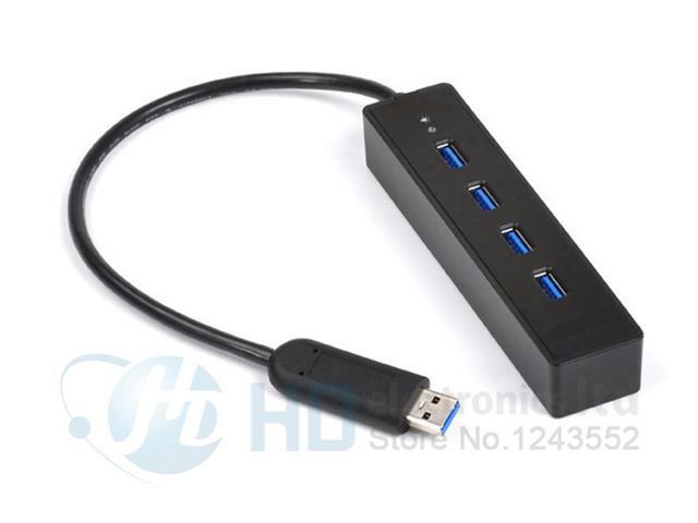 Click here for Hot Portable Super Speed 4 ports USB 3.0 Hub LED I... prices