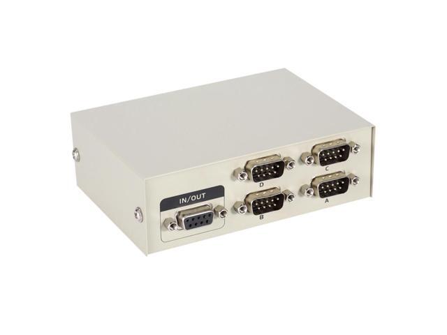Click here for 4 Port DB9 RS232 Switch Serial COM Device Console... prices