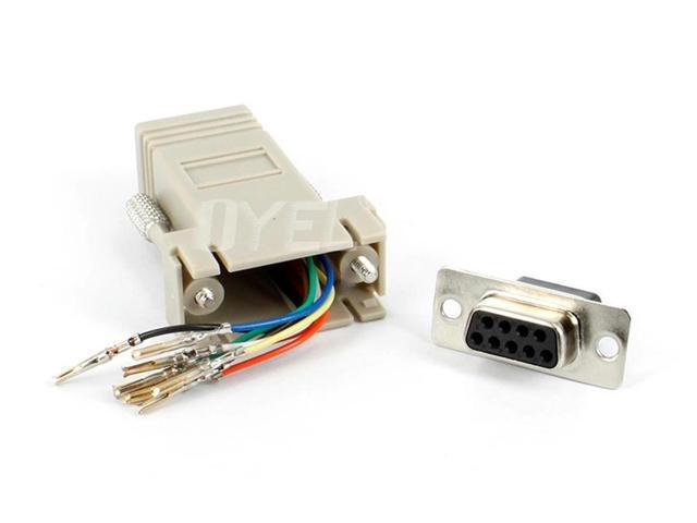 Click here for RS232 DB9 Female to RJ45 Female connector Adapter... prices