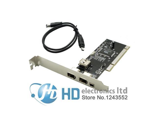 Click here for 4 Ports Firewire IEEE 1394 4/6 Pin PCI Controller... prices