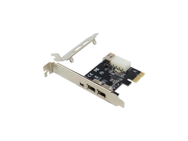 Click here for PCIe X1 4 Ports Firewire 4pin 9pin Expansion Card... prices