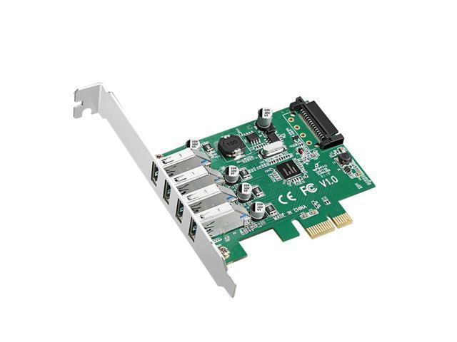 Click here for Pci-e to qual usb3.0 hub 4 ports usb to pci-e expa... prices