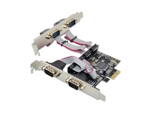 Click here for PCIe to 4 Ports DB9 RS232 Serial Converter card 4... prices