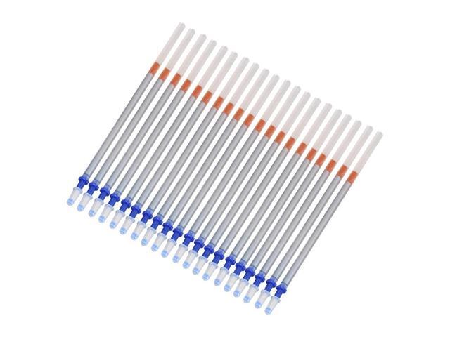 Click here for 20 Pcs 0.7mm Tip Gel Silver Tone Ink Pen Refill Re... prices