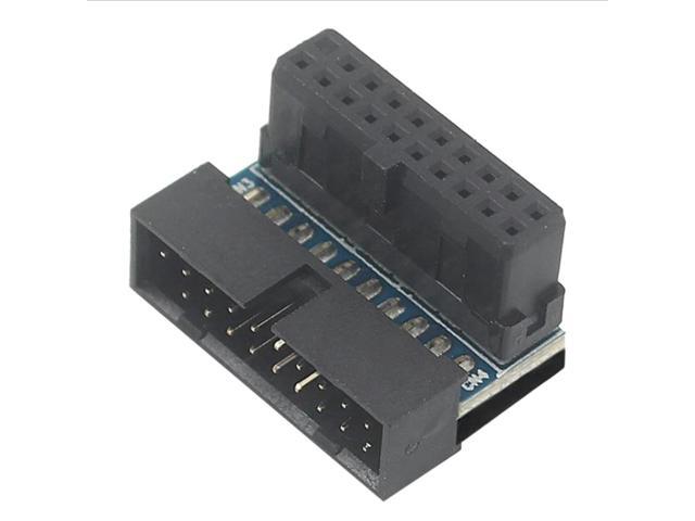 Click here for USB 3.0 90 Degree Adapter Black USB 3.0 20Pin Male... prices