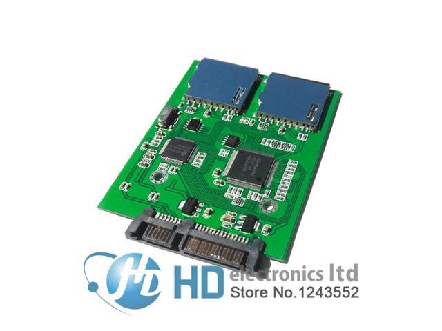 Click here for 2 Port Dual SD SDHC Secure Digital MMC Memory Card... prices