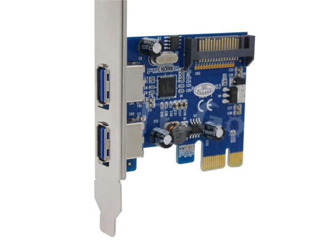 Click here for 2 Port SuperSpeed USB 3.0 PCI-E PCIE PCI Express s... prices
