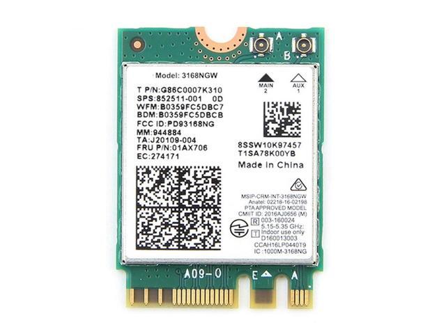 Click here for Dual Band Wireless For 3168 3168NGW 433Mbps Blueto... prices