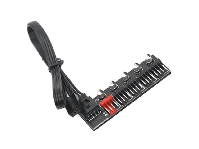 Click here for 5 Port PC Fan Hub Splitter Speed Controller Adapte... prices