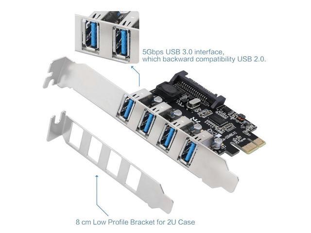 Click here for 4 Ports USB 3.0 to PCI Express Expansion Card USB... prices
