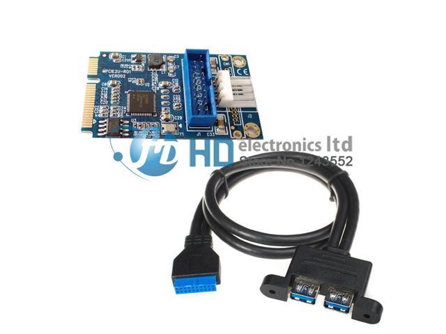 Click here for Mini PCIe a dual USB adaptador 3.0 Mini PCI-e a 19... prices