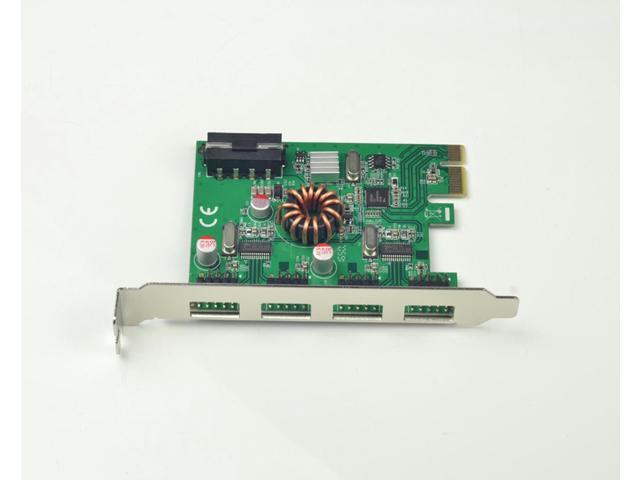 Click here for PCI-E Expansion Card USB 2.0 External 4x 9Pin Head... prices