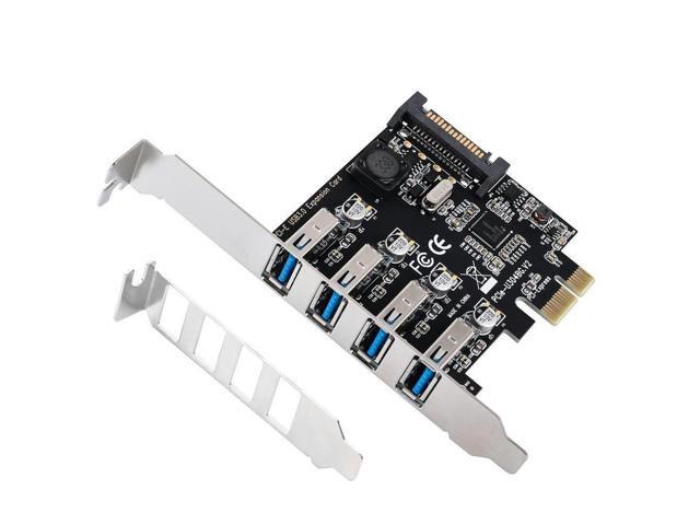 Click here for 4 Ports USB 3.0 to PCI Express Expansion Card USB... prices