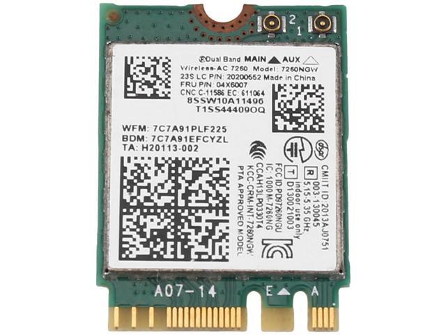 Click here for 7260NGW 7260AC Card 2.4G/5G BT4.0 Fru 04X6007 for... prices