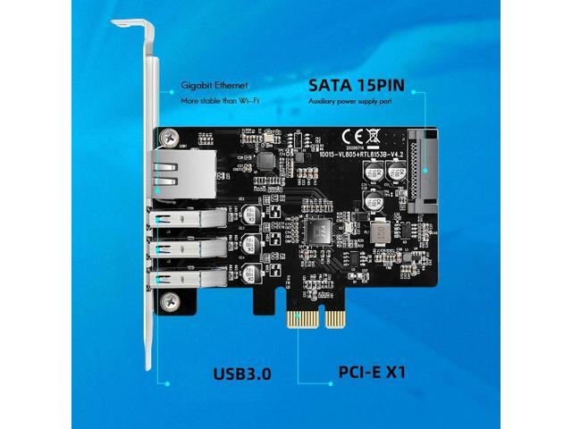 Click here for MAIWO 3 Port USB3.0 Expansion Card PCIE X1 To 5GBP... prices