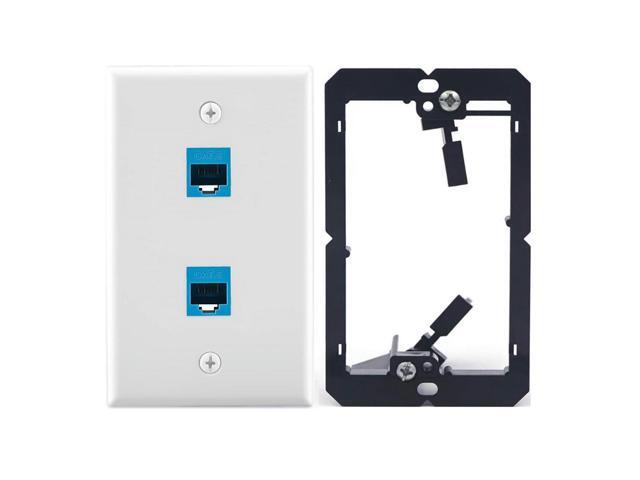 Click here for Ethernet Wall Plate with Low Voltage Mounting Brac... prices