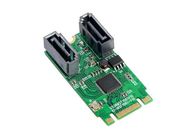 Click here for M.2 B + M Key slot to 2 Port SATA 6G Adapter contr... prices