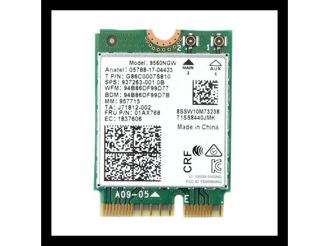 Click here for 9560NGW Card 1730Mbps Wireless AC 9560 Dual Band 2... prices