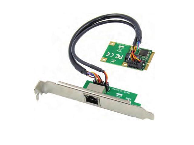 Click here for mini PCIe to Single port RJ45 Gigabit Ethernet NIC... prices