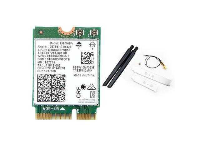Click here for 9560NGW Card With Antenna 1730Mbps Wireless AC 956... prices