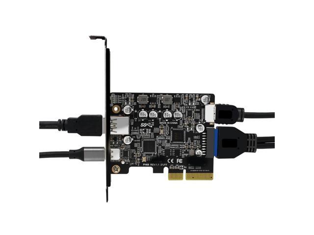 Click here for PCIE 3.0 To USB 3.2 Gen2 Type-C 10Gbps Data Transf... prices