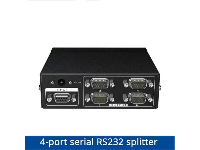 Click here for RS232 splitter 4 Port DB9 Serial Splitter 1 in 4 o... prices
