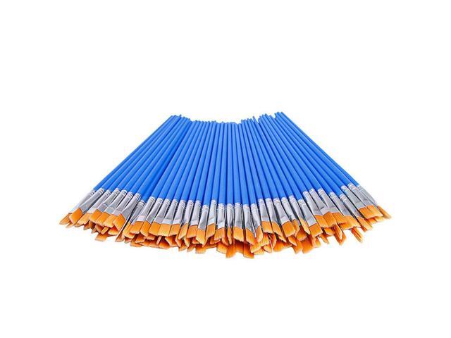 Click here for 100 Pcs Flat Paint Brushes  Small Brush Bulk for D... prices