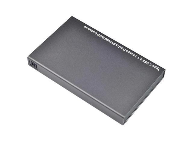 Click here for Type-C to 2 mSATA 3.0 Portable Mobile HDD Enclosur... prices
