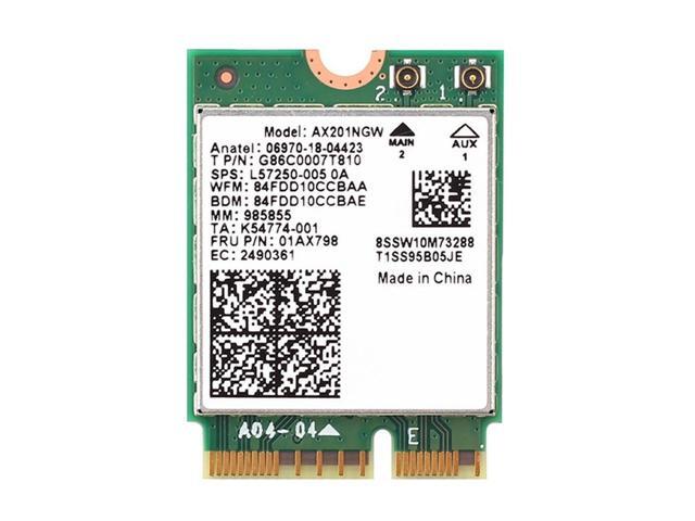 Click here for 6 AX201 Bluetooth 5.0 Dual Band 2.4G/5G Wireless N... prices