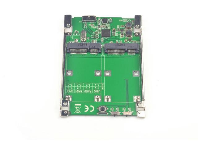 Click here for USB3.1 TYPE-A to DUAL mSATA RAID Adapter 2 MSATA C... prices