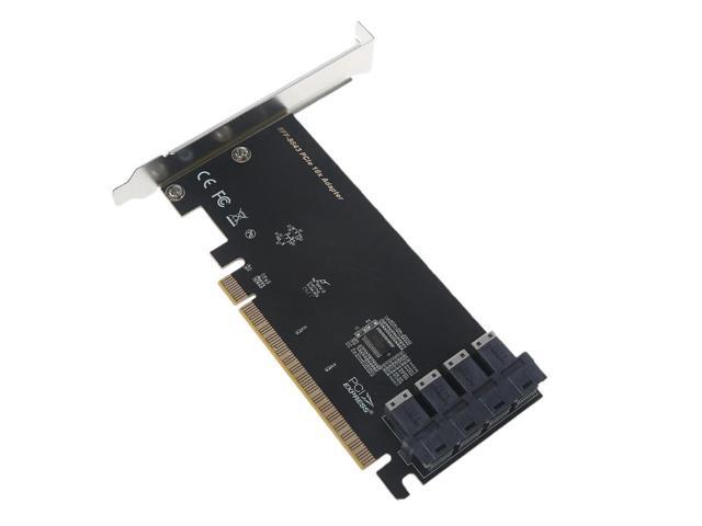 Click here for PCIE X16 To 4 port U.2 Adapter Card SFF8639 Interf... prices