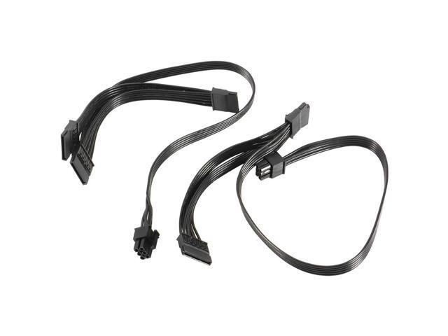 Click here for 2Pcs 6 Pin to 3X SATA Driver Power Cable for EVGA... prices