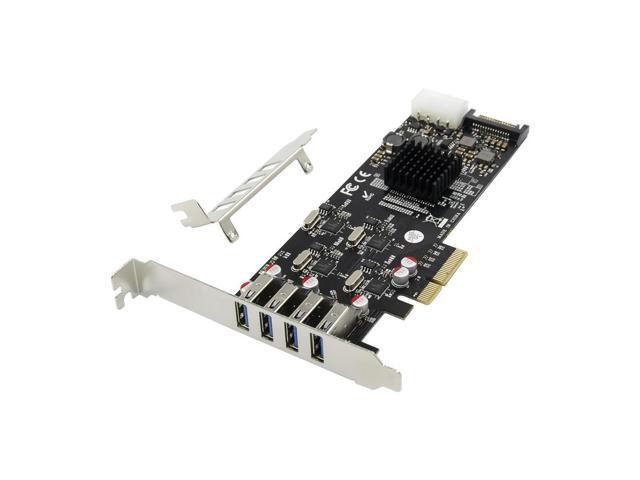 Click here for PCIe X4 USB3.0 4 ports USB3.0 Expansion card 20Gt/... prices