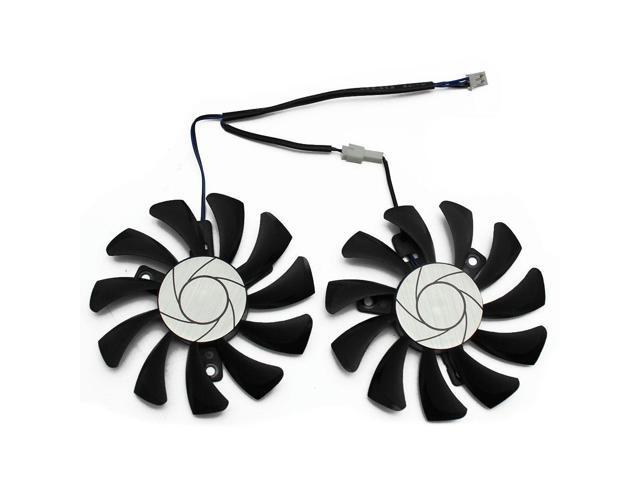 Click here for 75mm 2Pin GTX1050Ti GPU Cooler DUAL Fan for MSI Ge... prices