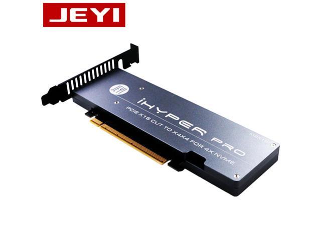 Click here for JEYI iHyper-Pro m.2 X16 TO 4X NVME PCIE3.0 GEN3 RA... prices