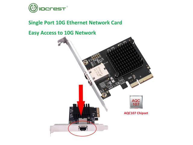 Click here for IOCREST Pcie x4 to Single Port 10 Gbase Ethernet G... prices
