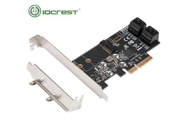 Click here for IOCREST Internal 4 Port Non-Raid SATA III 6GB/S wi... prices