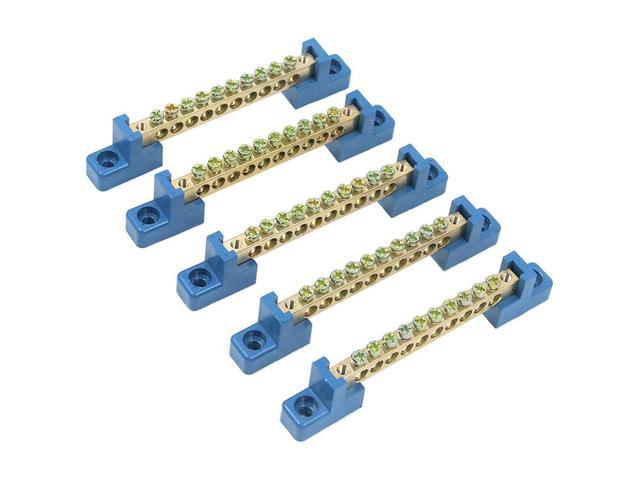 Click here for Terminal Block Blue Terminal Bus Bar 10 Positions... prices