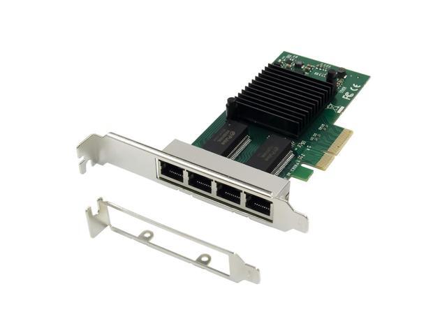 Click here for PCI-E X4 To Gigabit Ethernet RJ45 port network car... prices