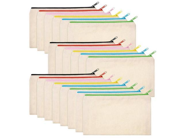 Click here for 20 Pcs Canvas Cosmetic Bag Multifunctional Cosmeti... prices