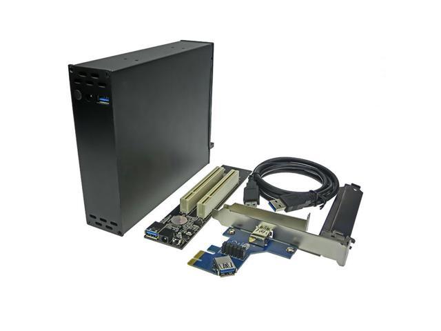 Click here for PCI-E To PCI Riser Card Optical Drive HubBay 2 Slo... prices