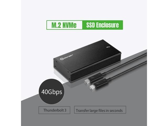 Click here for Thunderbolt 3 40Gbps NVME M.2 SSD Enclosure 2TB Al... prices