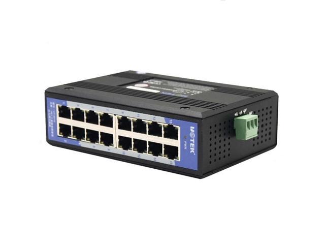 Click here for UT-6516 16 port industrial grade non-managed Ether... prices