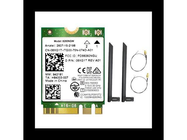 Click here for 8260 8260NGW Card+2X8DB Antenna 2.4G/5Ghz 867M Blu... prices