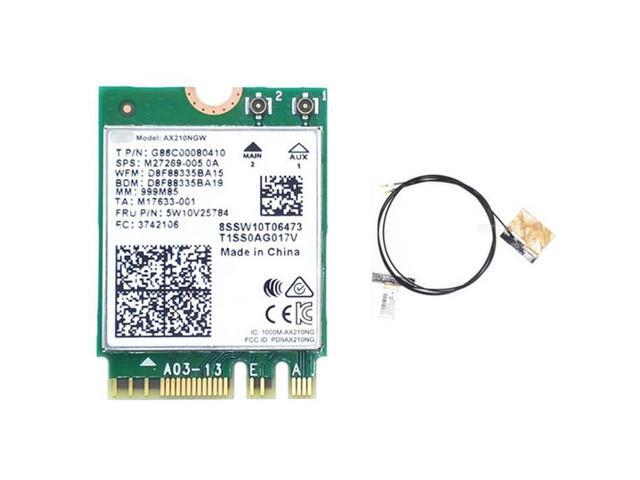 Click here for WI-FI 6E Bluetooth 5.2 For AX210 Dual Band 3000Mbp... prices