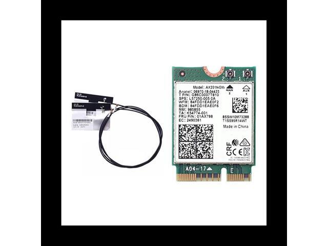 Click here for AX201NGW Card with 2XAntenna 2.4 Ghz+5Ghz 6 3000Mb... prices