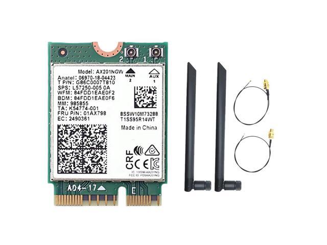Click here for AX201NGW Card with Dual Antenna 2.4 Ghz+5Ghz 6 300... prices