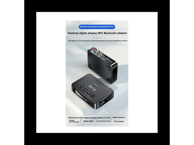 Click here for Desktop Digital Display NFC Bluetooth Adapter Blue... prices